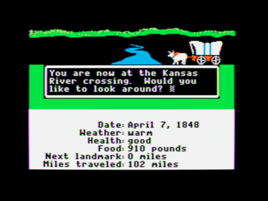 Oregon Trail (computer game) | MNopedia