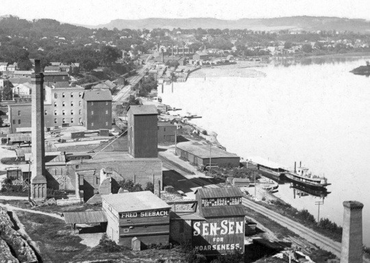 Burning of Red Wing Mills, March 4, 1883 | MNopedia