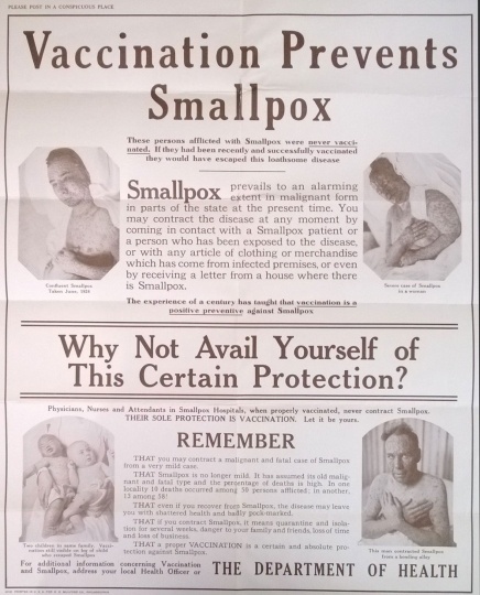 Smallpox Epidemic, 1924–1925 | MNopedia
